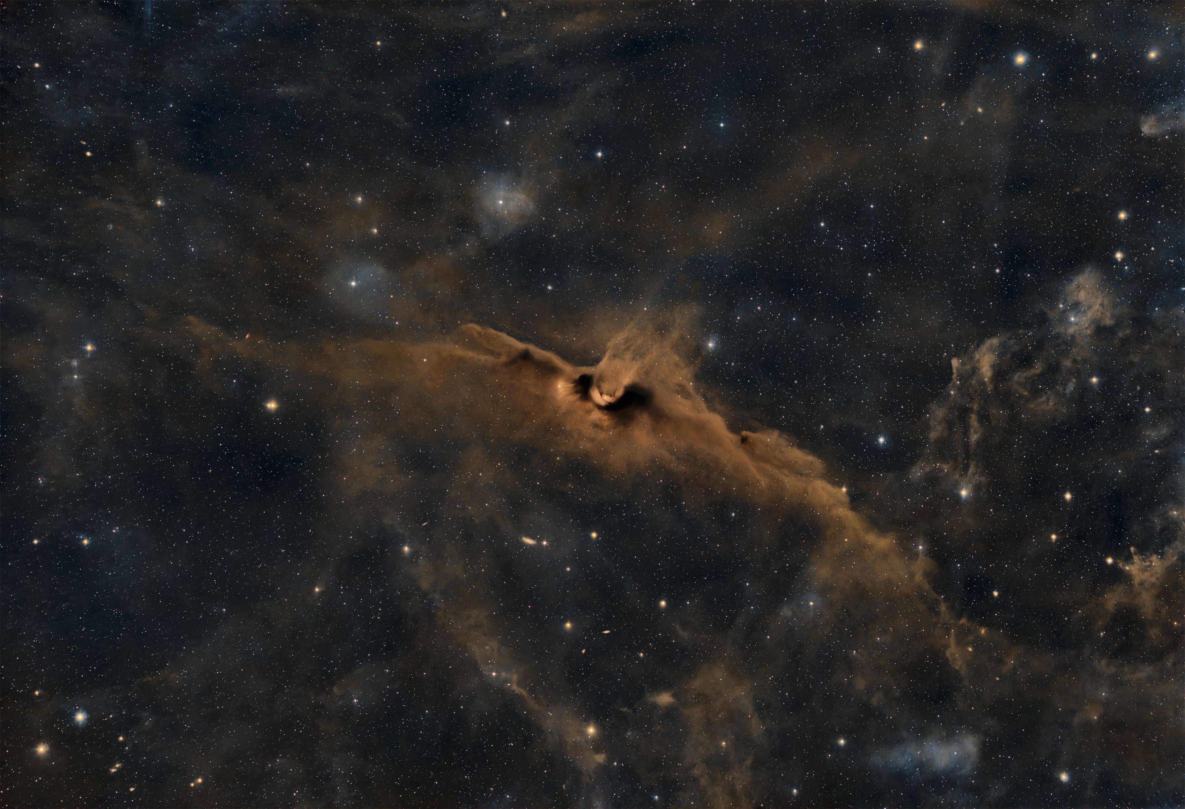 Cosmic Bat Nebula - Astrometrical